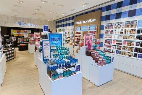 Store gallery US beauty brand Bath Body Works first standalone store in Westfield London Retail Week